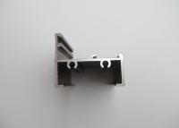 China Black Aluminum Window Frame Extrusions 6063 T5 Abrasion Resistant 20 Micron Anodized for sale