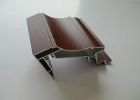 China Wood Grain Aluminium Window Profiles 6063 T5 for Thermal Break Doors and Windows for sale