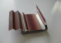 China Wood Grain Aluminium Window Profiles 6063 T5 for Thermal Break Doors and Windows for sale