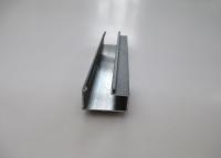 China Custom 6063 Aluminum Rail Extrusion Outside Slotted Profile 0.7-10mm Thickness for sale