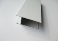 China H Shaped Extruded Aluminium Sections 6063 T5 for Glass LED Lighting Construction Decoration for sale