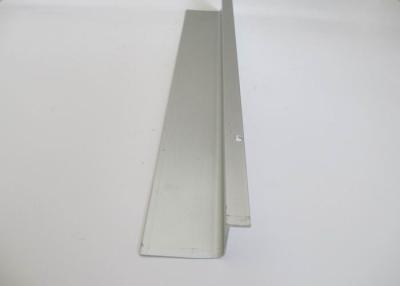 China Silver Anodized Aluminum Extrusion Profiles 6005 6063 OEM Custom Length 0.7-10mm for sale