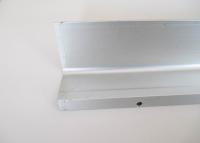 China Silver Anodized Aluminum Extrusion Profiles 6005 6063 OEM Custom Length 0.7-10mm for sale