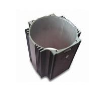 China Aluminum Electric Motor Shell Profiles 0.8-5.0mm Thickness with 25-Year Warranty | 6000 Series Alloy for sale