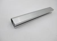 China Silver Glossy Anodized Aluminum Railing Profile 6005 6063 for Outdoor Stair for sale