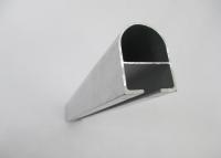 China Silver Glossy Anodized Aluminum Railing Profile 6005 6063 for Outdoor Stair for sale