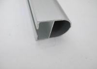 China Silver Glossy Anodized Aluminum Railing Profile 6005 6063 for Outdoor Stair for sale