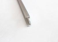 China Silver White Mill Finish Aluminium LED Profiles Customized ISO9001 Certification for sale