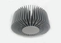 China OEM Sunflower 6063 Aluminium Heat Sink Profiles Round Extrusion 600mm Width for sale