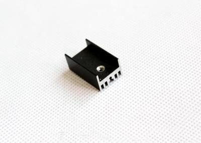 China Extruded Aluminum Fin Heat Sink Profile Electrophoresis Surface Treatment 600mm Width for sale