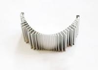 China Anodized Aluminum Heat Sink Extrusion Profile 600mm Width for Power Supply Inverter Shell for sale