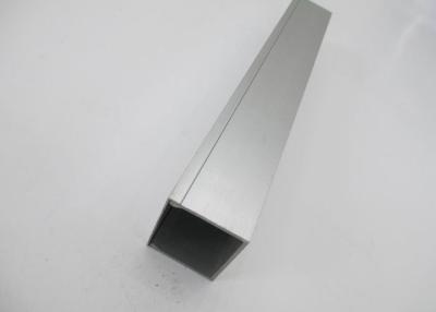 China Silver Anodized Aluminum Extrusion Profiles for Horse Cattle Fence 6000 Series for sale