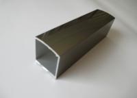 China Anodised Aluminium Guardrail Profiles Grey for Construction Handrail Staircase 6000 Series for sale