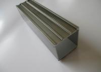 China Anodised Aluminium Guardrail Profiles Grey for Construction Handrail Staircase 6000 Series for sale