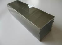 China Anodised Aluminium Guardrail Profiles Grey for Construction Handrail Staircase 6000 Series for sale