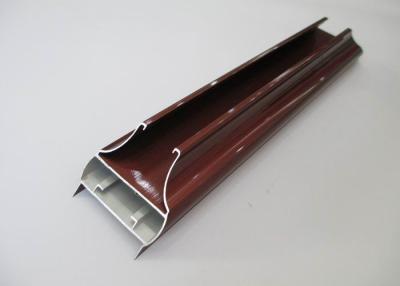China Bronzing 6063 Aluminum Railing Profiles Electrophoresis Surface Treatment for sale