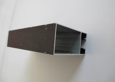 China Custom Aluminum Extrusion Profiles for Exterior Fence Railing - 500-6800 Ton Capacity, Black Painted Finish for sale