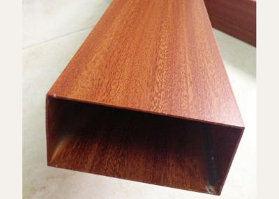 China OEM Extruded Aluminum Square Tubing Hollow Pipe 6063 T5 1.5mm Thickness Powder Coating for sale