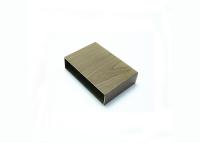 China Powder Coated Aluminum Square Tubing 0.7-10mm Thickness, 13m Length Custom Hollow Tubes with 6000 Series Alloy for sale