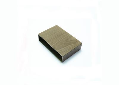 China Powder Coated Aluminum Square Tubing 0.7-10mm Thickness, 13m Length Custom Hollow Tubes with 6000 Series Alloy for sale