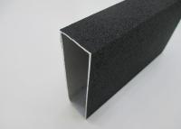 China 6063 T5 Extruded Aluminum Rectangular Tubing Sand Blasting 0.5-2.0mm Thickness for sale