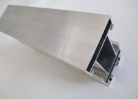China Mill Finish Aluminum Solar Panel Mounting Frames 6063 T5 Custom Length 13m for sale