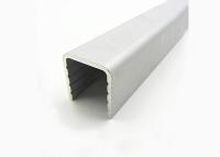 China U Type Powder Coating Aluminium Channel Profiles 6063 T5 for Building Curtain Glass Walls for sale