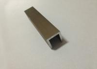 China Custom Anodised Aluminium Door Frame Channel Sections 6063 T5 Extruded Profiles for sale