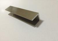 China Custom Anodised Aluminium Door Frame Channel Sections 6063 T5 Extruded Profiles for sale