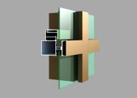 China Custom Curtain Wall Extruded Aluminum Profiles Anodised T5 T6 Temper 6063 6005 for sale