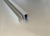 China 6061 T6 Extruded Aluminum Window Channel 5-20 um Anodized Film Thickness for sale