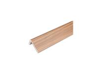 China Industrial 30x50mm Aluminium Angle Profile Wood Grain Transfer Printing 6063 T5 for sale