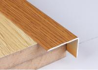 China Industrial 30x50mm Aluminium Angle Profile Wood Grain Transfer Printing 6063 T5 for sale