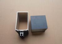 China Black Custom Glazed Aluminium Extrusion Profiles 6063 T5 for Building Curtain Wall 6m Length for sale