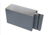 China Decorative Aluminum Extrusion Profile 6063 T5 for Curtain Wall 0.7-10mm Thickness for sale