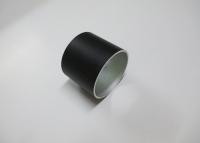 China Seamless Aluminum Round Pipe 2.5mm Thickness Black Powder Coated - Multiple Diameters from 32mm to 200mm for sale