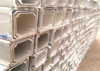China Industrial Equipment Aluminium Square Tube 6061-T66 80x80mm OHSAS 18001 for sale