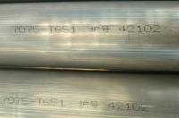 China 7075T6 Seamless Aluminum Tube for Regulating Valve Parts 2mm to 150mm OD for sale