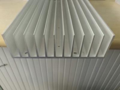 China High Precision Matt Anodized Aluminium Heat Sink Profiles 6063 T5 CNC Machining ISO9001 for sale