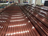 China Electrophoresis Finishing Aluminum Door Frame for Hanging Sliding Door 6063 T5 1.5mm for sale