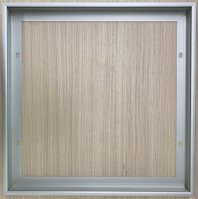 China 6063 Silver Aluminum Solar Frame Extrusion Profiles 10.0mm Custom for sale