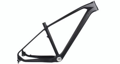 China Lightweight Black Powder CNC Machining Aluminum MTB Bike Frame EN14766 6061 for sale