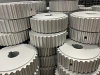 China High Precision Aluminum CNC Machining Gear Wheel Machinery Parts 6061 T6 Custom for sale