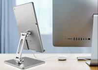 China Universal Foldable Aluminum Tablet Stand Holder 180 Degree Adjustable for iPad for sale