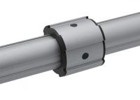 China D28mm Aluminum Lean Tubes Pipe Rack System Rotary Bearing 13 Degree for sale