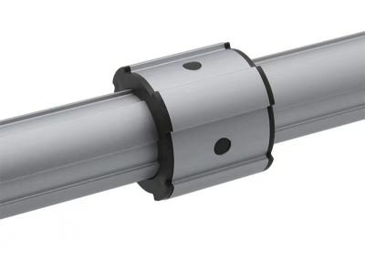 China D28mm Aluminum Lean Tubes Pipe Rack System Rotary Bearing 13 Degree for sale
