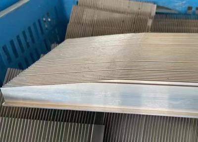 China Custom Stamping Aluminium Heat Sink Profiles Alloy 6063 T8 with Drilling Locations for sale