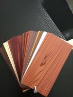 China Wood Grain Aluminum Round Tube 0.75-0.8 Inch Diameter 6063 T5 for Roller Blinds for sale