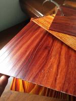 China Wood Grain Aluminum Round Tube 0.75-0.8 Inch Diameter 6063 T5 for Roller Blinds for sale