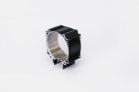 China Custom Extruded Aluminum Industrial Profile Motor Housing T5 6063 Alloy for sale